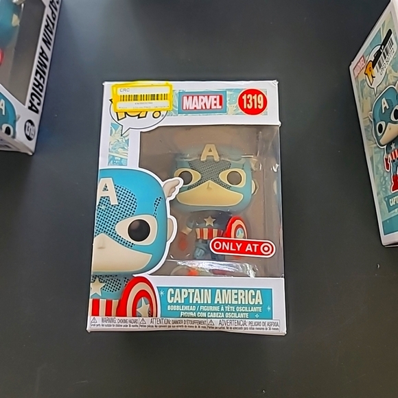 Disney | Toys | Funko Pop The Marvel Collection Captain America 257 New ...